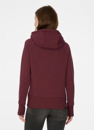 Ragwear Kapuzensweatshirt ELNOA brushed, stretchy, super softe Qualit&auml;t, mit breitem Saum und Kapuze