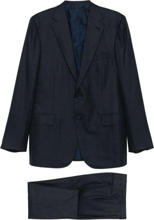 Brioni Homme, Costumes, Bleu, Taille: XL Single Breasted Suits