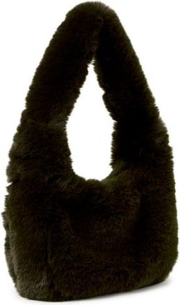 Saison 1865 Gigi -Pelzhandtasche - Brown