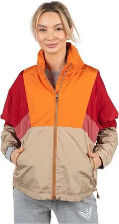 Geox Femme, Vestes, Multicolore, Taille: 40 FR Down Vestes