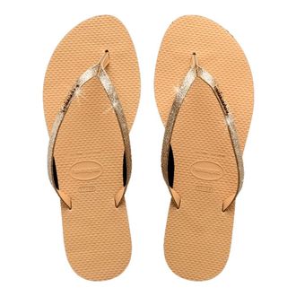 Havaianas You Glitter, Flip Flop Women, goldfarben, 33/34 EU