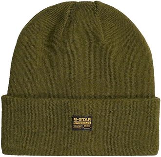 G-Star 8721136008785 Mens Effo Long Beanie Hat, Grün (Dark Olive D16624-E149-C744), One Size