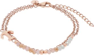 Tom Tailor Tom Tailor Armband f&uuml;r Damen, Edelstahl, mit Glas, 16+4 cm, Anker, rosefarben, Geschenkidee, Armschmuck, Damenschmuck, 2100675