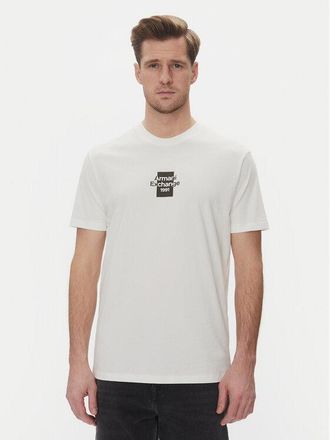 A|X Armani Exchange T-Shirt XM000767 AF12308 U0009 Wei&szlig; Regular Fit