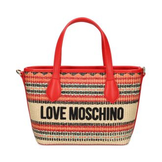 Love Moschino Femme, Sacs, Multicolore, Taille: ONE Size Mini Stripe Tote