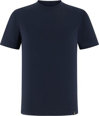 Boggi Milano Homme, Tops, Bleu, Taille: M T-Shirt En Coton Supima Stretch