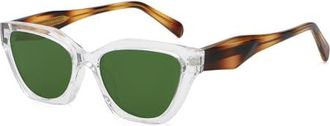 Generic Lunettes De Soleil R&eacute;tro &Agrave; Monture Carr&eacute;e For Hommes Et Femmes, Sports De Plein Air Quotidiens, Shopping Photo(Green)