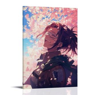 Generic Anime Character Hange Zoe Wandkunst Bilddruck Moderne Familienzimmer Dekor 08x12inch(20x30cm)