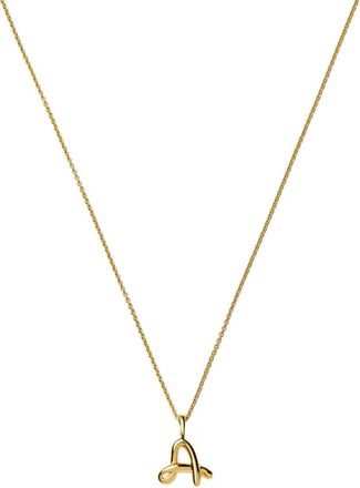 Missoma Curly Molten pendant necklace - Gold