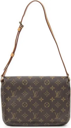 Louis Vuitton Crossbody Bags - Musette Tango - Gr. unisize - in Braun - f&uuml;r Damen