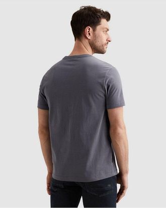 PME Legend T-Shirt Short Sleeve R-Neck Heavy Jersey mit Print, Regular Fit