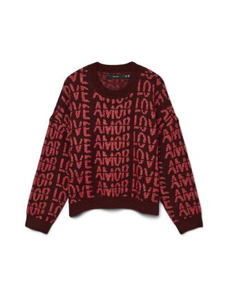 Vero Moda Vmlove Ls O-Neck Pullover Boo