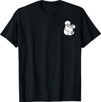 Disney Big Hero 6 Baymax And Mochi Left Chest T-Shirt