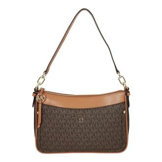 Michael Kors Femme, Sacs, Brun, Taille: ONE Size Jet Set Medium Logo Shoulder Bag