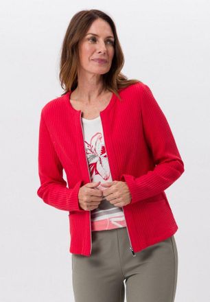Frank Walder Kurzjacke aus Jersey mit Zipp