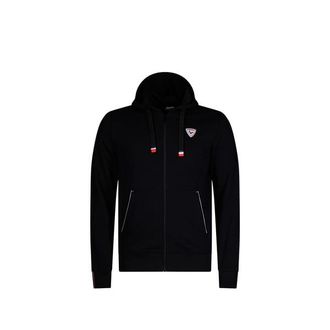 Rossignol Sweat &agrave; capuche zipp&eacute; en coton m&eacute;lang&eacute;