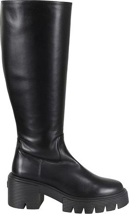 Stuart Weitzman Femme, Chaussures, Noir, Taille: 41 EU Soho Knee High Boot