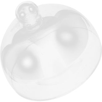 Hemobllo Runder Lebensmitteldeckel aus Transparentem Glas 21cm Durchmesser mit Griff K&uuml;chenglasabdeckung f&uuml;r Frische Speisen Geeignet f&uuml;r Innen und Au&szlig;enbereic