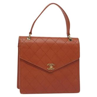 Chanel Pre-owned Leder Handtaschen - - Pre-owned - Damen - Braun - ONE SIZE