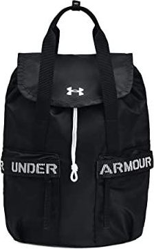 Under Armour Favorite Backpack Sac &agrave; Dos, Noir (001) / Blanc, Taille Unique Femmes