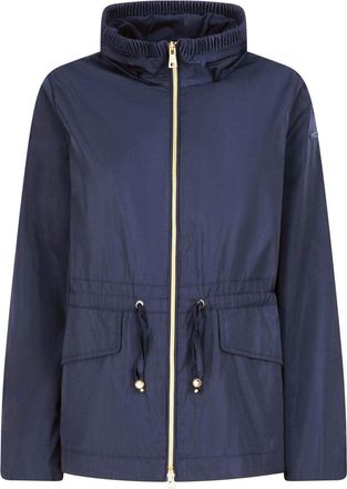 Geox Damen W Genziana Short JKT Jacket, Blau, 38 EU (Herstellergr&ouml;&szlig;e: 44 IT)