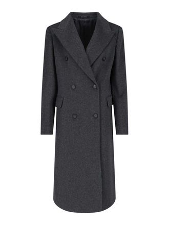 Tagliatore Manteau Au Genou - Gris