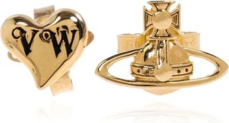 Vivienne Westwood Femme, Accessoires, Jaune, Taille: ONE Size Leodaria Earrings