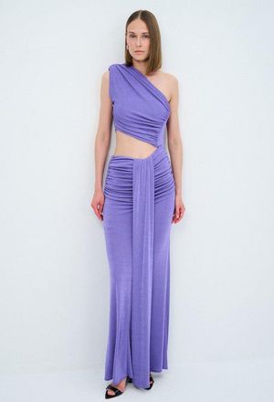 ADL Abendkleid One Shoulder Cut-Out Maxi Dress
