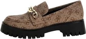 Guess ALMOSTY Mocassins Femme Marron 37