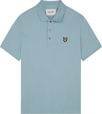Lyle & Scott Poloshirt f&uuml;r Herren, Mit Markenzeichen (Blau)