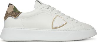 Philippe Model Sneakers Philippe Model Veau Camou Striching A012221 BTLU VCB3 VEAU Weiß