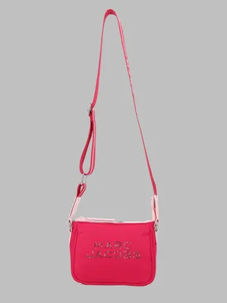 Marc Jacobs Structured Polyester Top Handle Bag - Pink