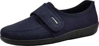 Rohde Damen Hausschuhe Slipper Klettverschluss trageangenehm Ballerup 2222, Größe:42 EU, Farbe:Mehrfarbig