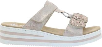 Rieker Femme, Chaussures, Beige, Taille: 40 EU Chaussures Femme Or