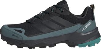 adidas Herren Terrex Skychaser AX5 Gore-TEX Hiking Shoes, Core Black/Carbon/Pure Teal, 46 2/3 EU