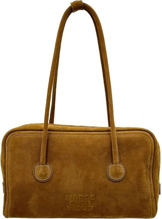 Marge Sherwood Femme, Sacs, Brun, Taille: ONE Size Sac Boston Souple en Cuir Nubuck