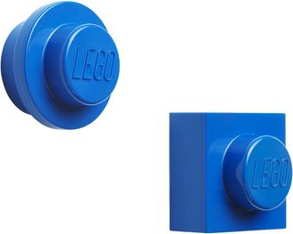 Room Copenhagen Lego Magnet-Set, Blau, One Size