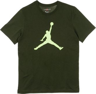 Nike Jordan Homme, Sport, Vert, Taille: S T-shirt Jumpman Crew
