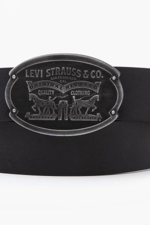 Levi's Billy Plaque G&uuml;rtel - Herren - Schwarz / Schwarz