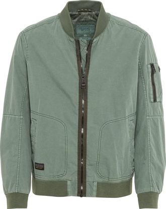 Camel Active Herren Collegekragen Blouson, Grün, 114