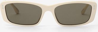 Isabel Marant Lunettes De Soleil Zaria - Femme - Beige - Grey - - Isabel Marant