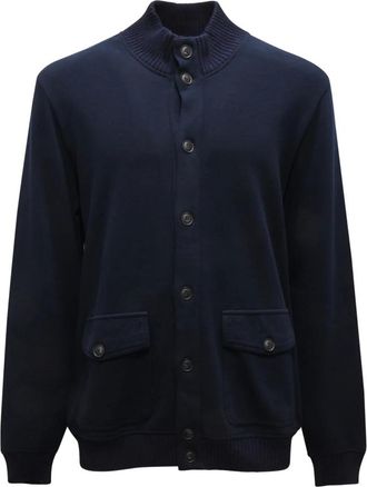 Fay Homme, Vestes, Bleu, Taille: 2XL Njmb5502260 Bomber Jacket