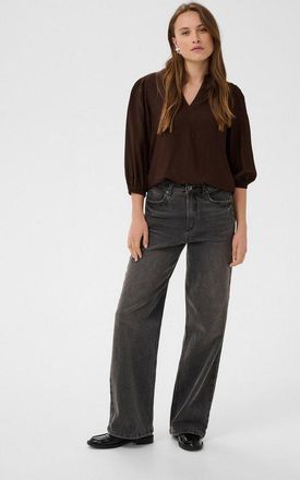 Kaffe Langarmbluse Bluse langarm KAalberta