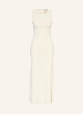 Claudie Pierlot Claudie Pierlot Strickkleid Mit R&uuml;schen weiss