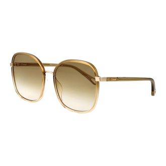 Chlo&eacute; Stylische Sonnenbrille f&uuml;r einen trendigen Look - - Accessories - Damen - Gelb - 59 MM