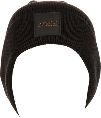 HUGO BOSS Foxxy R Beanie - - Accessories - unisex - Schwarzk - ONE SIZE