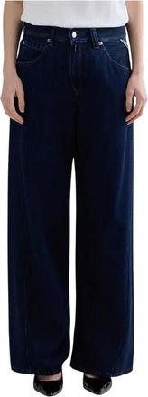 Replay Femme, Jeans, Bleu, Taille: W28 L30 Narja Jean Coupe Baggy