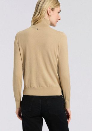HUGO BOSS Rollkragenpullover Faghettini Premium Damenmode aus softer Wollmischung