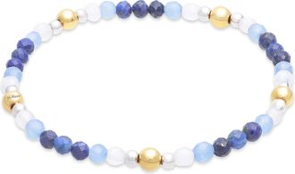 s.Oliver Bracelet - Elegantes Armband aus poliertem Edelstahl - silber - Kugelkette verstellbar bis 18 cm - wasserfest & hautfreundlich