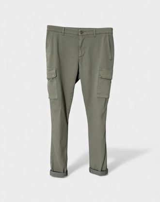 Mason's Homme, Pantalons, Vert, Taille: W46 Chile Cargo Pantalons